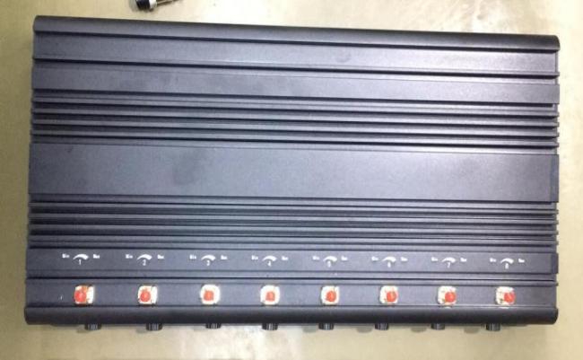1-40m Adjustable 24/7 Continuously Working 8 Bands Cell Phone 2G 3G 4G WIFI GPS Signal Jammer 4