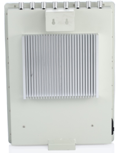 Άσπρη απόσταση μπλοκαρίσματος αναλογικών συσκευών κρυπτοφώνησης τηλεφωνικών σημάτων κυττάρων ανοξείδωτου 130m υλικό 2