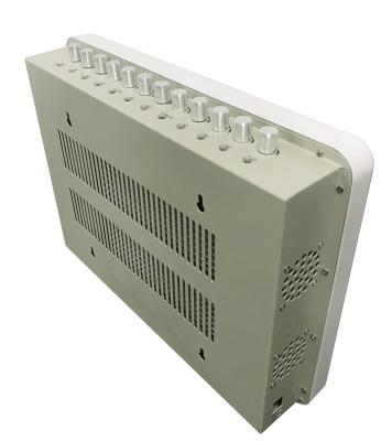 China 3G 4G 5G Cell Phone Signal Jammer Directional Stationary Built In Omnidirectional Antennas for sale