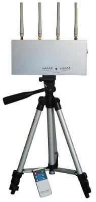 China 4 Antennas Remote Control Jammer for Custom , 1 - 15m Jamming range for sale