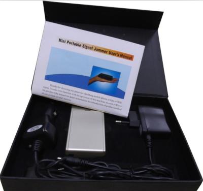 China Mini Portable Cell Phone Signal Jammer CDMA / DCS / GSM / WIFI For School for sale