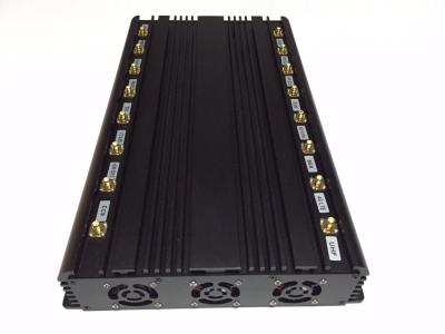 China 2 Watt Cell Phone Signal Jammer 16 Bands GSM CDMA 3G 4G GPS WiFi Signal EST-502F16 for sale