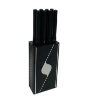 Cina Emittente di disturbo tenuta in mano anti 2G d'inseguimento 3G WiFi 2500MHz del segnale di GPS di 8 bande in vendita