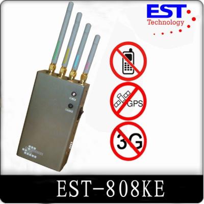 Cina Emittente di disturbo portatile dell'interno del telefono cellulare 30dbm 1 watt per auditorium in vendita