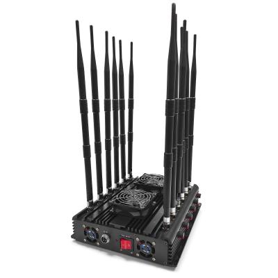 China High Power Explosion Proof Mobile Phone Signal Jammer WIFI 2G/3G/4G/5G for sale