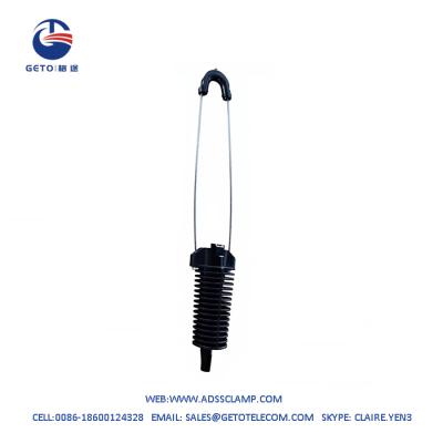 China PA66 Nylon Anchor Clamps, Glass Fiber Reinforced, High Tensile Strength for Cable Fixing for sale