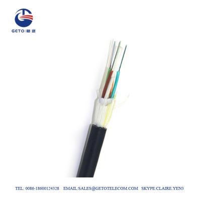 SM ADSS 금속성 와이어 G657A 12 광섬유 케이블