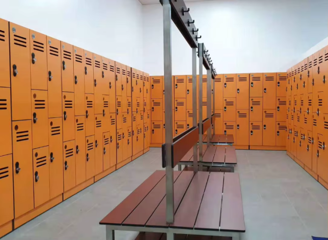 AOGAO HPL Gym Locker side view
