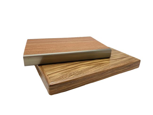 Close-up of aluminum honeycomb panel surface