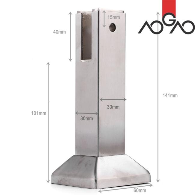 AOGAO Toilet Partition hardware details