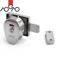 Quality AOGAO 24 Alloy Material And Stainless Steel Bathroom Partition Lock For for sale