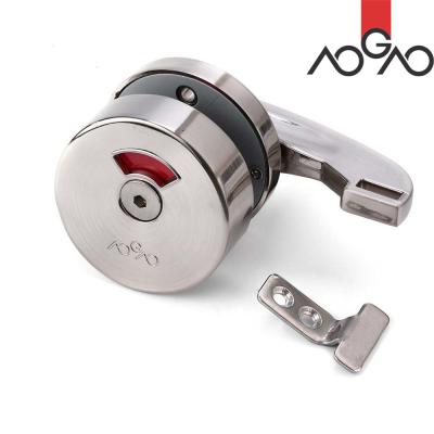 China Silver Door Round Toilet Partition Accessories 304 Stainless Toilet Cubicle Fittings Accessories for sale