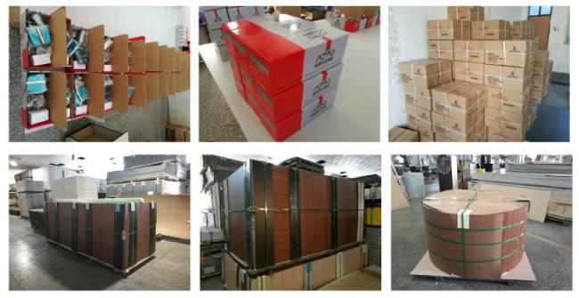 AOGAO toilet partition packaging example