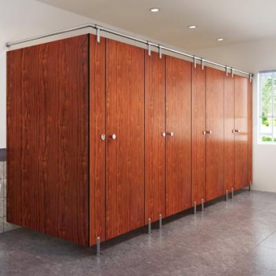 China Commercial Toilet Cubicle Panels Waterproof Compact Phenolic Board Cubicle for sale