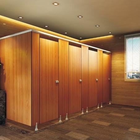 Quality Waterproof Toilet Cubicle Partition Bathroom Partitions 12mm 18mm Toilet Divider Panels for sale