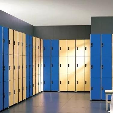 Quality Rustproof Commercial Gym Lockers  0.4mm 0.5mm HPL Office Lockers for sale