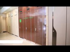 Aluminum Honeycomb  Bathroom Partition Walls Public Shower Cubicle 1950mm