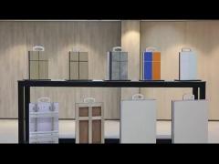 Aluminum Veneer Wall Cladding System 10mm - 25mm Steel Wall Cladding