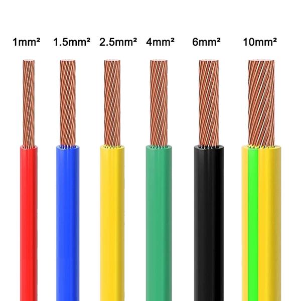 Quality 300/500V BVR Cable 2.5mm 4mm Flexible Copper Wire Copper Conductor for sale