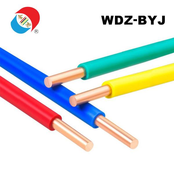 Quality WDZ-BYJ 2.5mm2 XLPE LSZH Cable Insulated For High Rise Building for sale