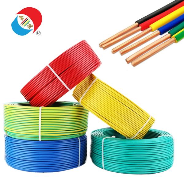 Quality CCC BV Single Core Copper PVC House Wire Electrical Building Wire Cable for sale