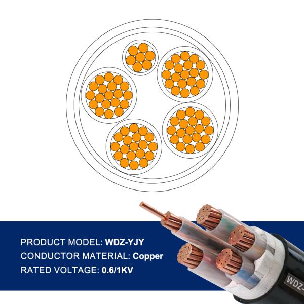 Quality Low Smoke Zero Halogen Power Cable PE Sheath Non Armored Cable for sale