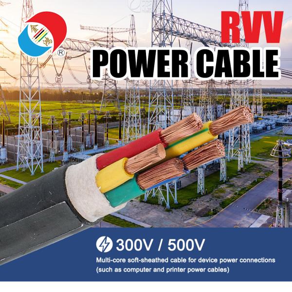 Quality RVV Flexible PVC Control Cable 16mm House Wire For Cabinets for sale