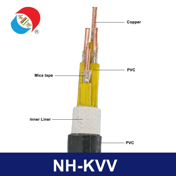 Quality Emergency Command Circuits Fire Rated Wire NH-KVV Multi Core Control Cable for sale