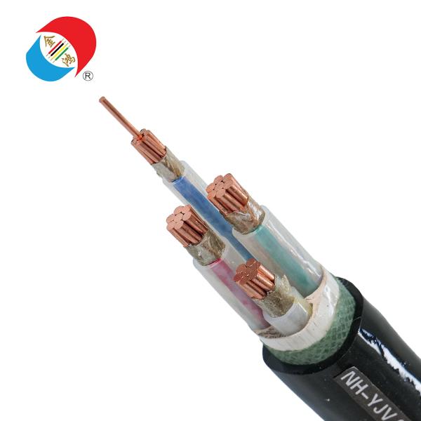 Quality XLPE Copper Fire Rated Cable 500V NH-YJV 4 Cores 5 Cores Fire Proof Cable for sale