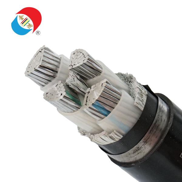 Quality Al XLPE PVC Steel Tape Armored Cable YJLV22 0.6/1kV Underground Armored Cable for sale
