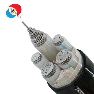 China YJLV22 Medium Voltage Cable Robust Steel Tape Armor XLPE Insulation for Demanding Installations for sale