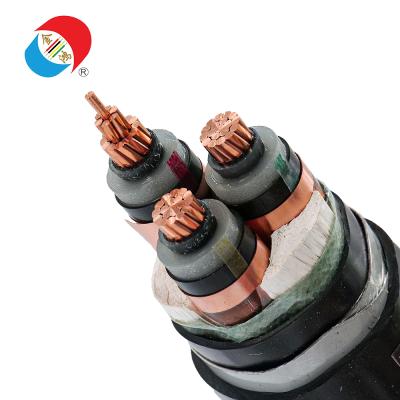 China YJV22 MV Power Cable IEC Standard Copper Conductor Steel Armor Global Projects for sale