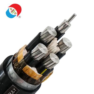 China Underground Direct Burial Industrial & Municipal Distribution Aluminum Power Cable for sale