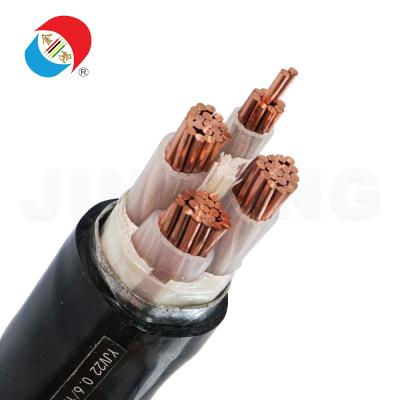 China Low Voltage YJV22 Armored Cable for General Power Distribution & Fixed Installation for sale