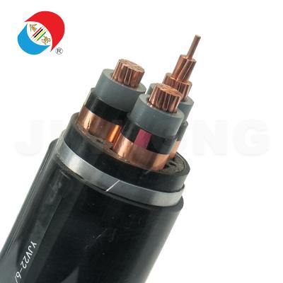 China High Strength YJV22 Medium Voltage Armored Cable Copper Core for Power Grid & Heavy Industry Projects for sale