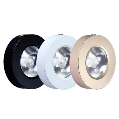 China OEM high quality 220v 3w 5w driverless led cob surface mounted downlight for sale