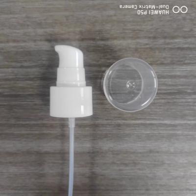 Cina pompa del siero di plastica pompa di crema 18/20/24/28 a mezza copertura a copertura completa in vendita
