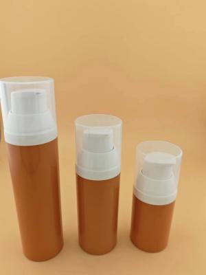 China 15ml 30ml 50ml Plastic Clear Airless Pump Cosmetic Bottle For Cosmetic Packaging for sale