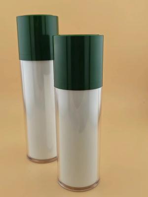 China 80ml 100ml Essence Cream Airless Lotion Round Bottle For Customization for sale