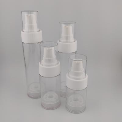 China Airless Pump Bottle With Glossy Surface And ISO Certification Standard Cap for sale