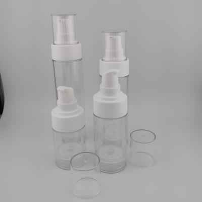 China Airless Pump Bottle With Glossy Surface And ISO Certification Standard Cap for sale