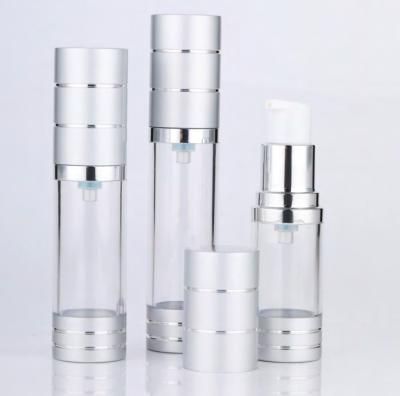China Empty Airless Lotion Container Pump Dispenser Travel Shampoo Bottle 5ml 10ml 15ml 25ml for sale