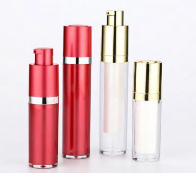 中国 プラスチックのPP 空の化粧品 空気のないポンプローション 血清ボトル 10ml 15ml 販売のため