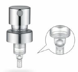 China ODM K403 Pulverizador de bomba de perfume de niebla fina de aluminio de 0.10cc Color plateado en venta