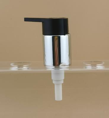 China Pompa lozione K702-1 Nero e Argento Crema per flaconi cosmetici Plastica certificata PP for sale