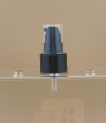 China Pompa per crema in plastica nera certificata K701-1 per flaconi cosmetici for sale