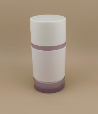 China Skincare Essential White Rotary-Type Airless Pump Bottle For Lipsticks for sale
