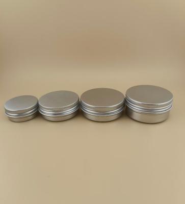 Cina Custodia cosmetica personalizzata in alluminio argentato con tappo a vite certificata in vendita