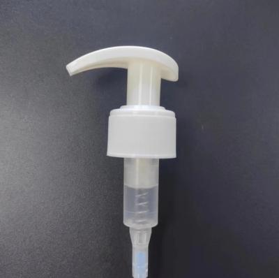 China Lotion Pump 316SS Spring White Body Lotion Dispenser Pump Neck 24 / 28 Discharge Rate K202-5 for sale