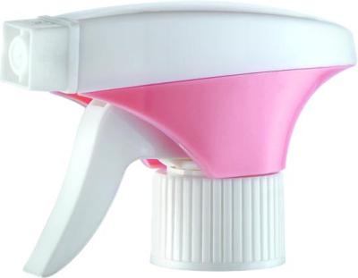 China Dual Trigger Sprayer 28mm 28/400 White Pink Plastic PP Garden Trigger Sprayer for sale